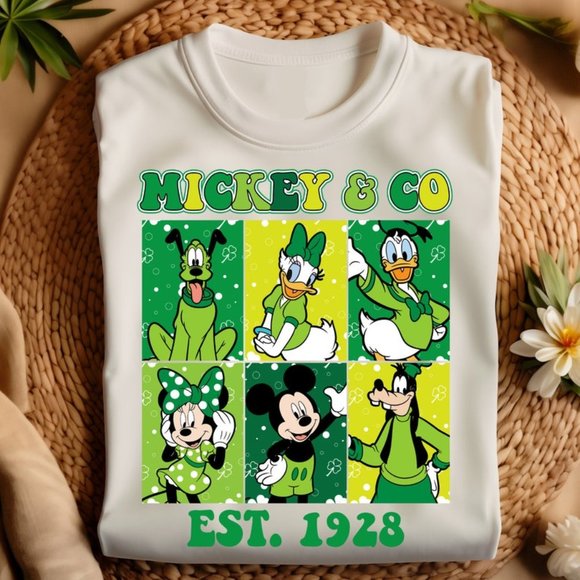 Gildan | Shirts | T Disney Patrick Day Shirt Disney Squad Shirt Family ...